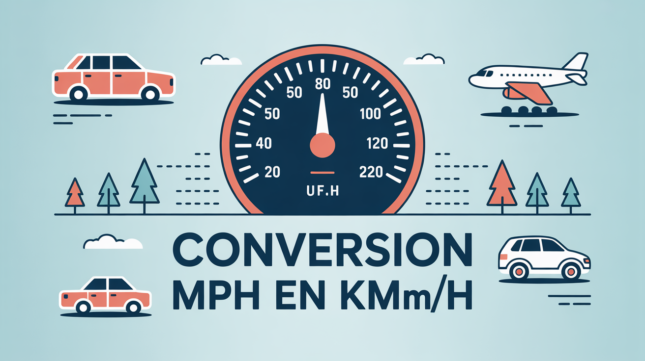 200 mph en km/h : conversion précise et méthode simple - Pako.fr