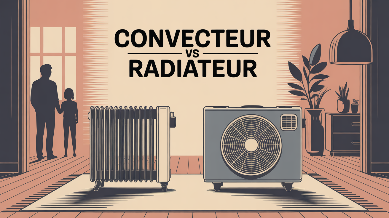 Convecteur ou radiateur quelle différence et comment bien choisir - Pako.fr